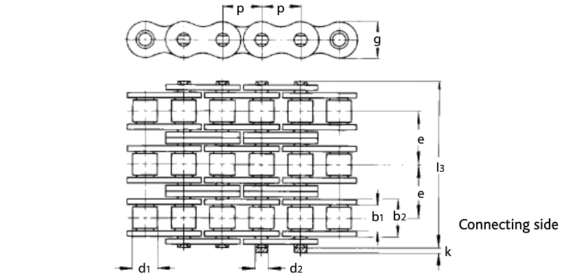 Witra 16B-3 BS Spring Clip Conn Link | Belting Online