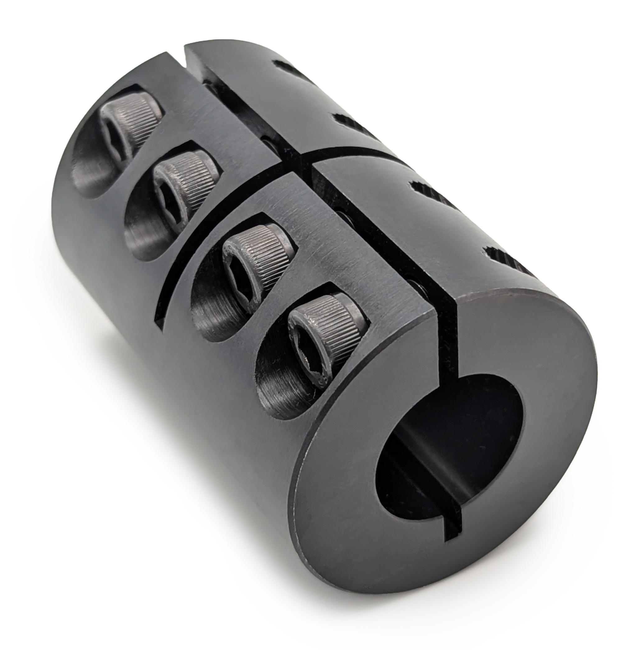 Single Split Rigid Coupling 16X34X50mm Steel Black Oxide | Belting Online
